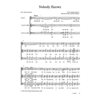 Nobody Knows (Noten - Download) - SCM Shop.de