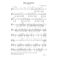 Alles, was atmet (Noten - Download) - SCM Shop.de