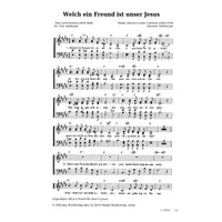 Welch ein Freund ist unser Jesus (Noten - Download)